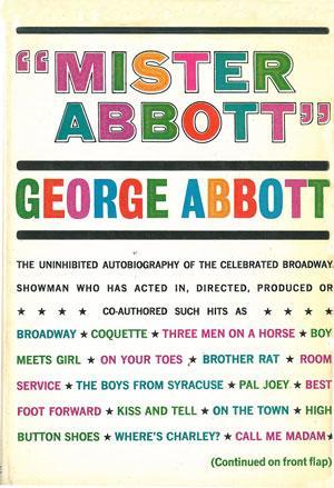 Mister Abbott by George Abbott | Goodreads