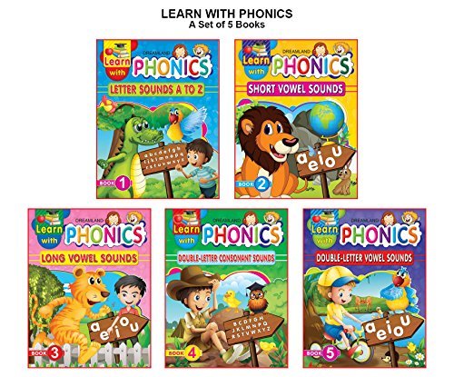 Learn With Phonics Book - Pack (5 Titles) by Dreamland Publications ...