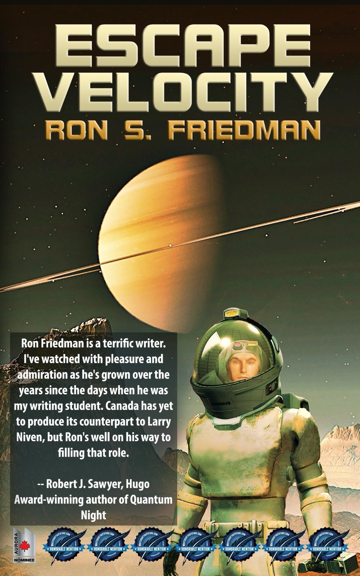 Escape Velocity by Ron S. Friedman | Goodreads