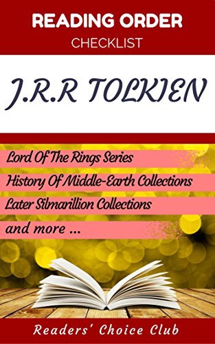 Reading order checklist: J.R.R Tolkien - Series read order: History Of ...