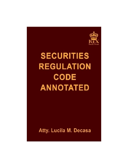Securities Regulations Code Annotated by Lucila M. Decasa | Goodreads