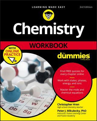 Chemistry Workbook For Dummies with Online Practice by Chris Hren ...