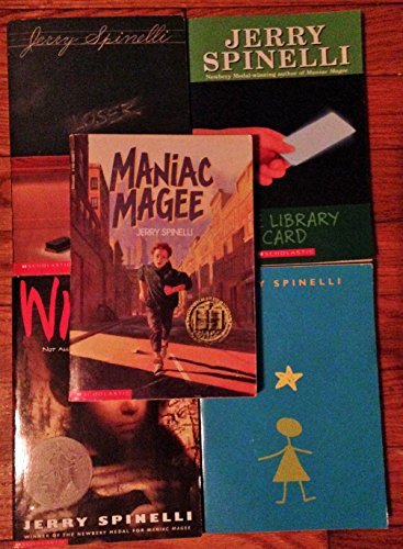 5 volume set: Maniac Magee, Wringer, Loser, The Library Card, Stargirl ...