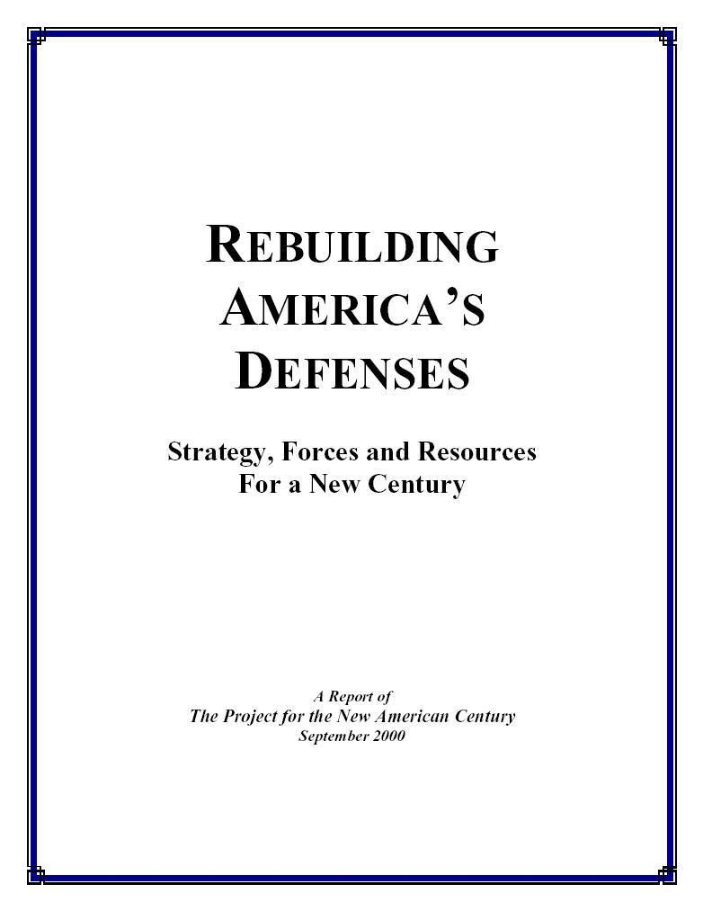 Rebuilding America's Defenses: Strategy, Forces and Resources for a New ...