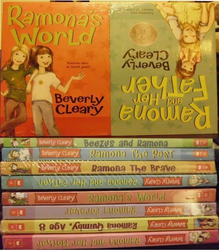 Beverly Cleary 8 book Ramona set: Beezus and Ramona, Ramona the Pest ...