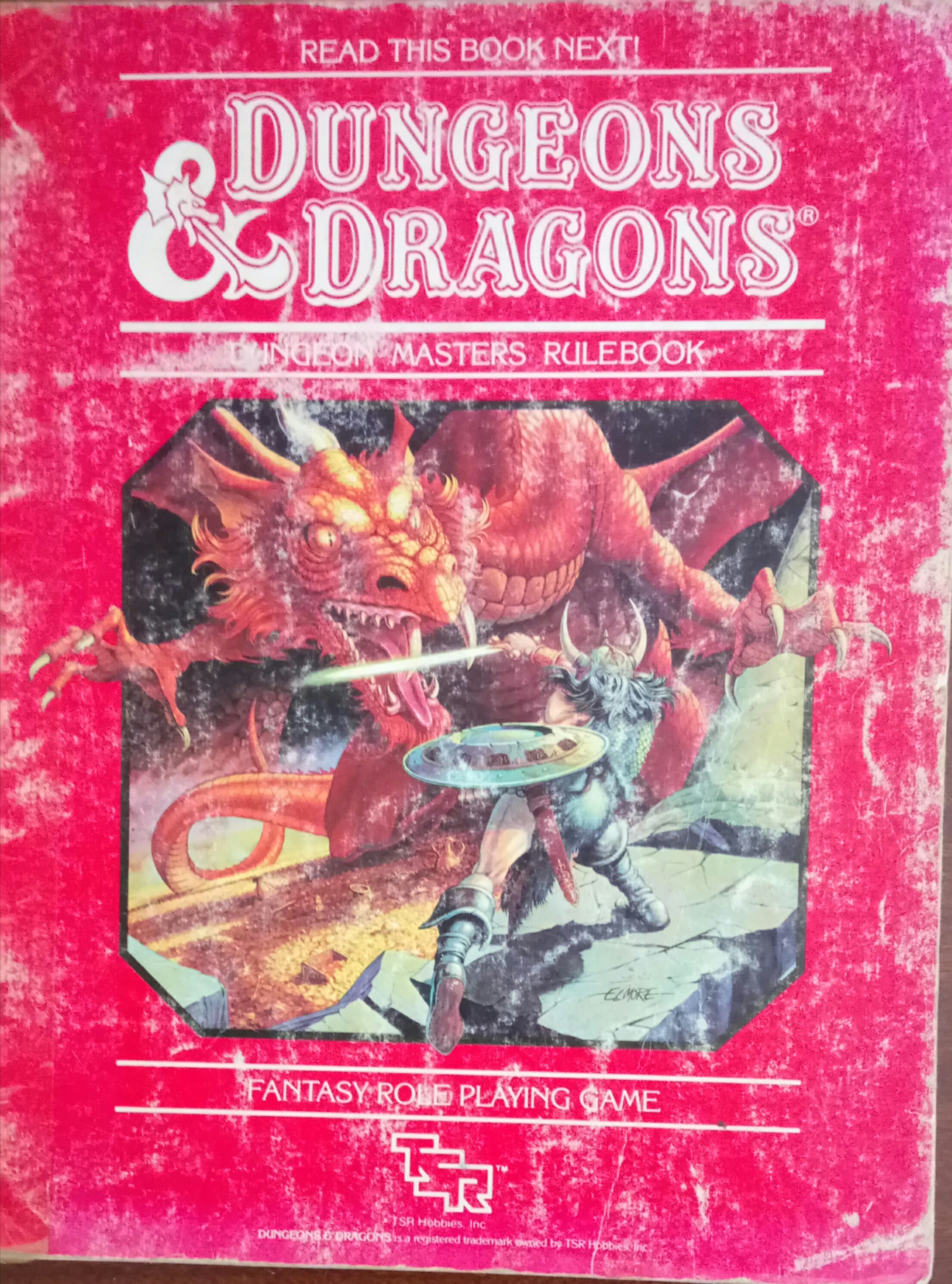 TSR Dungeons & Dragons Fantasy Adventure Game: Basic Rulebook by E ...
