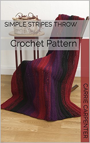 Simple Stripes Throw: Crochet Pattern by Carrie Carpenter | Goodreads