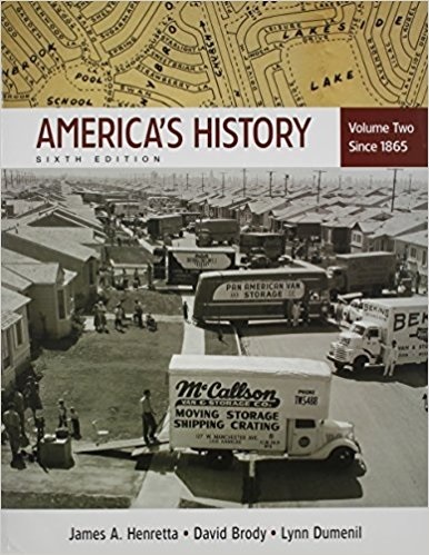 America's History, Volume 2: Since 1865 [with Brown v. Board of ...