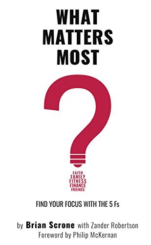 What Matters Most by Brian Scrone | Goodreads