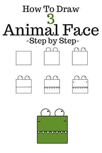 How to draw animal face: Step By Step To Drawing Animal Face For Kids ...