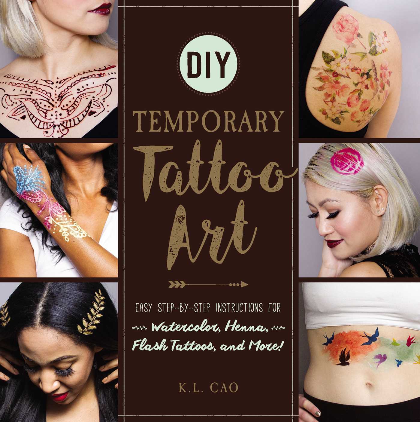DIY Temporary Tattoo Art: Easy Step-by-Step Instructions for Watercolor ...