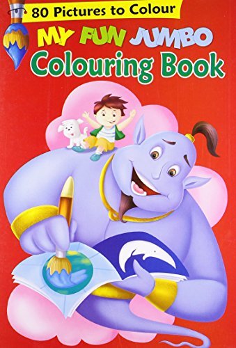 My Fun Jumbo Colouring Book: 80 Big Pictures to Colour by Pegasus ...