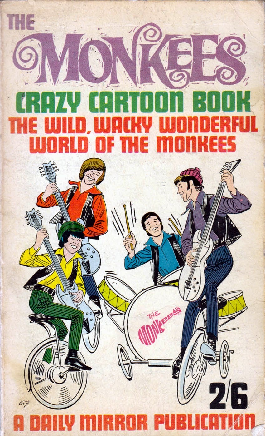 The Monkees Crazy Cartoon Book (1967) by Howard Liss | Goodreads