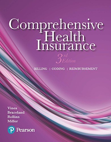 Comprehensive Health Insurance: Billing, Coding, and Reimbursement by ...