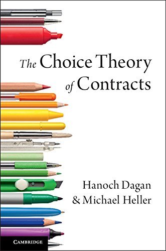 The Choice Theory of Contracts by Hanoch Dagan | Goodreads