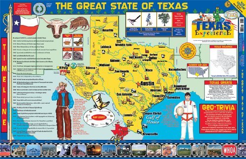Texas Poster Map by Carole Marsh | Goodreads