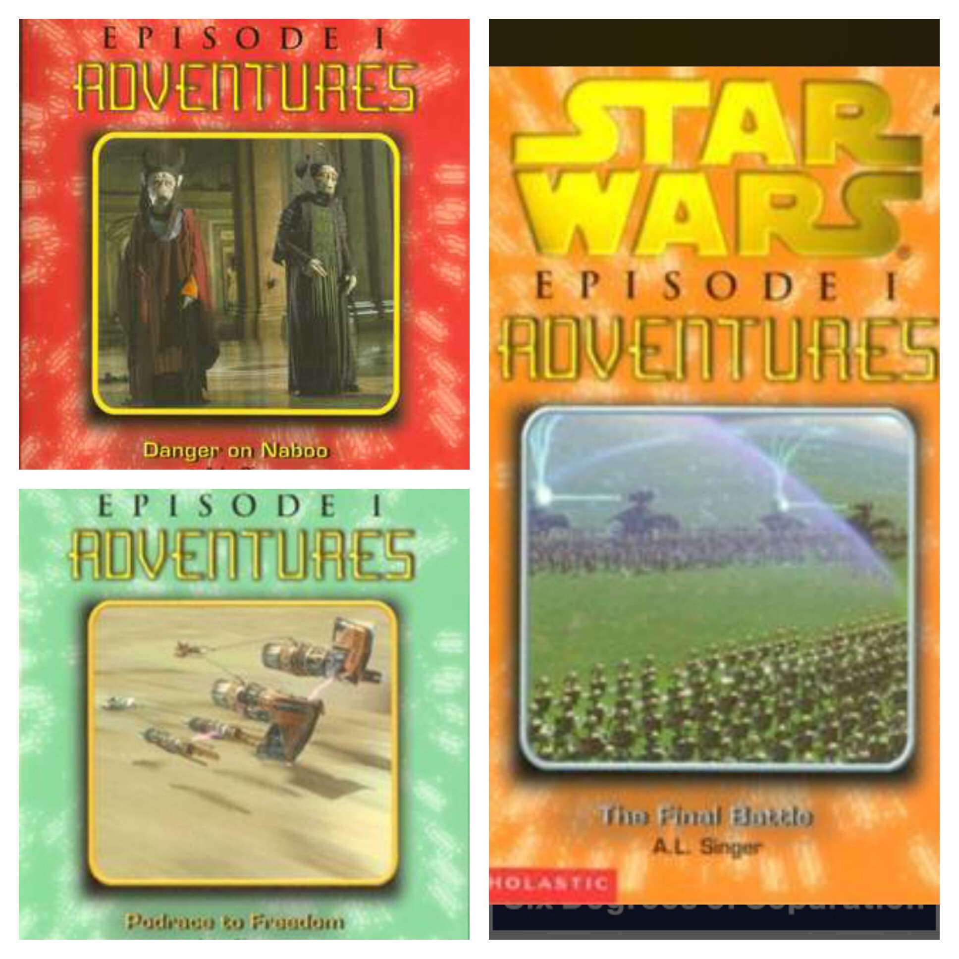Star Wars Episode 1 Adventures (Books 13-15) by A.L. Singer | Goodreads