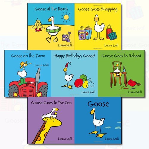 Laura Wall Goose and Friends Collection 7 Books Bundle by Laura Wall ...
