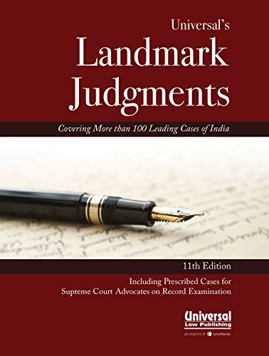 Universal's Landmark Judgments by by Universal (Author) | Goodreads