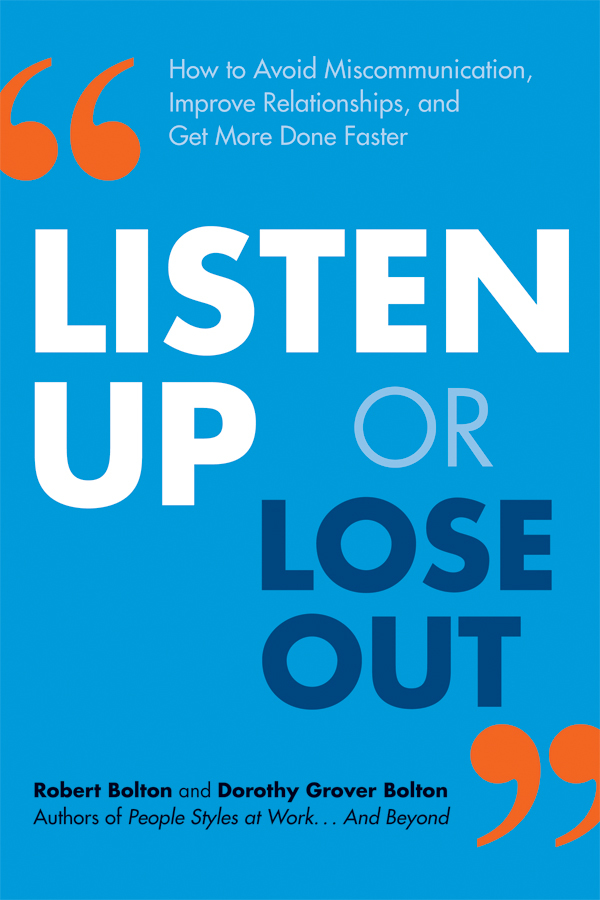 Listen Up or Lose Out: How to Avoid Miscommunication, Improve ...