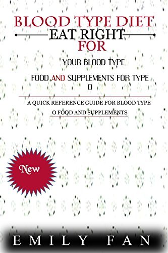 BLOOD TYPE DIET: EAT RIGHT FOR YOUR BLOOD TYPE FOOD AND SUPPLEMENTS FOR ...