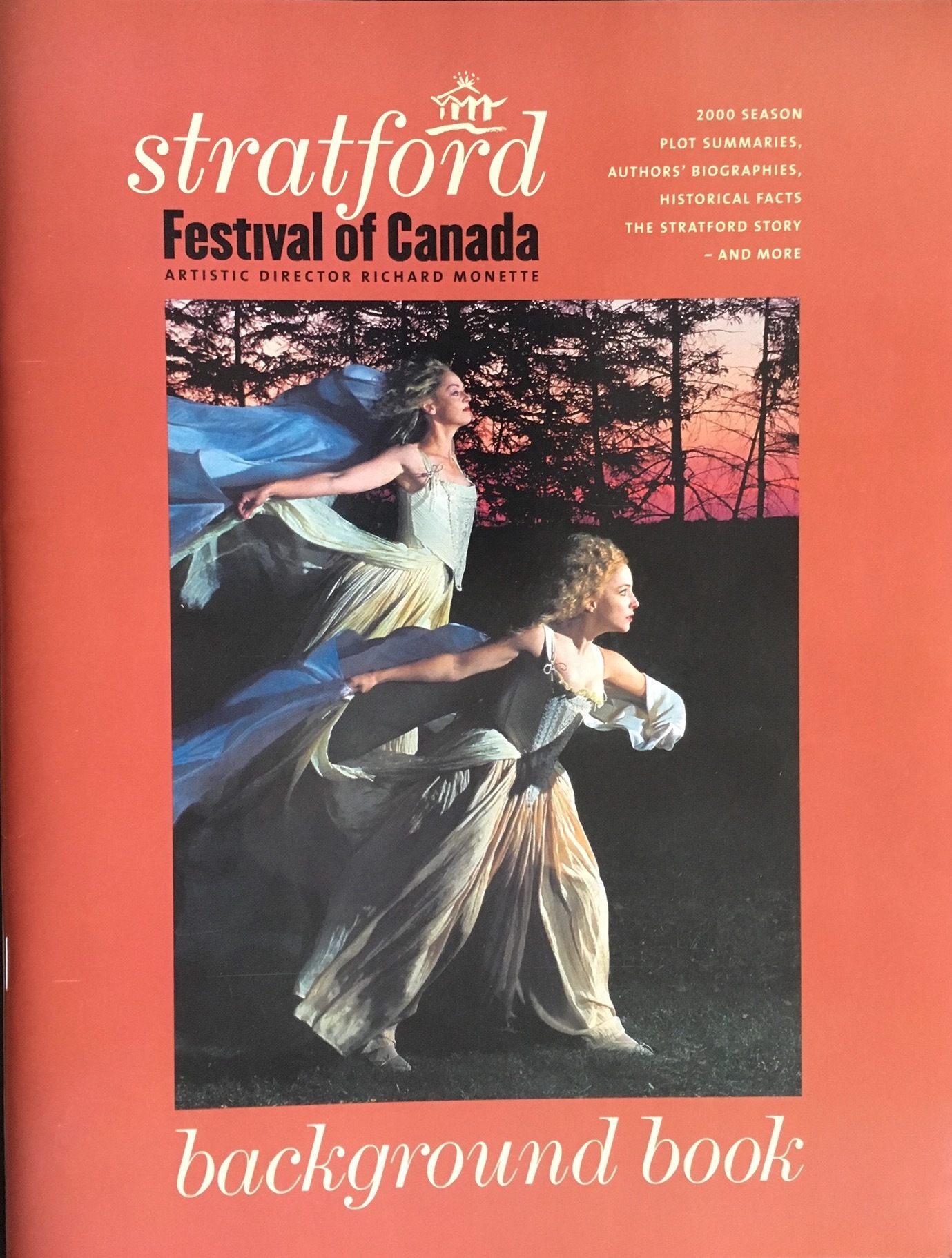 Stratford Festival of Canada Background Book 2000 by Jane Edmonds ...