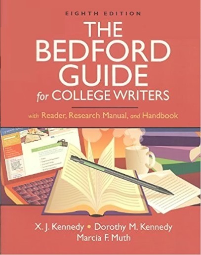 Bedford Guide For College Writers with Reader, Research Manual, and ...