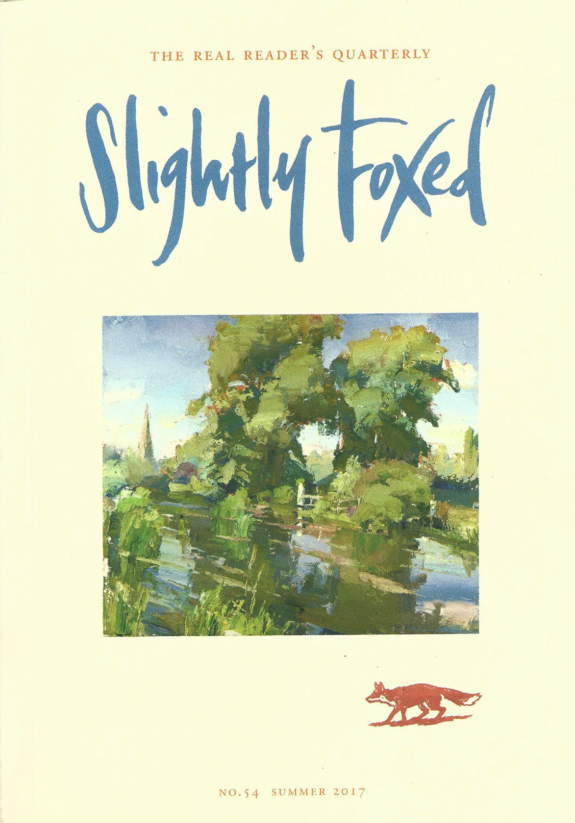 Slightly Foxed 54: 'An Unlikely Duo' Summer 2017 by Gail Pirkis | Goodreads