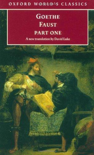 Faust, Part One by Johann Wolfgang von Goethe | Goodreads