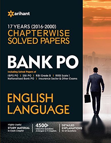 Bank PO English Language Chapterwise Solved Papers by Arihant Experts ...