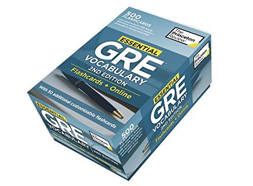 The Princeton Review Essential GRE Vocabulary: 500 Essential Vocabulary ...