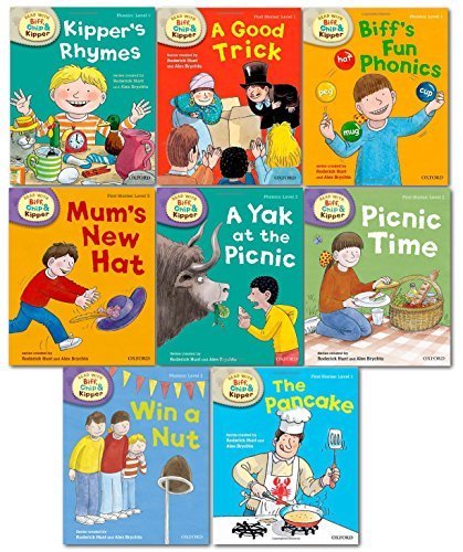 Oxford Reading Tree Read With Biff Chip Kipper Phonics & First Stories ...