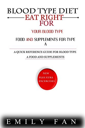 BLOOD TYPE DIET: EAT RIGHT FOR YOUR BLOOD TYPE FOOD AND SUPPLEMENTS FOR ...