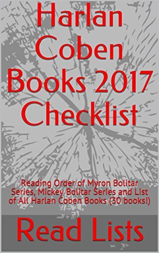 Harlan Coben Books 2017 Checklist: Reading Order of Myron Bolitar ...