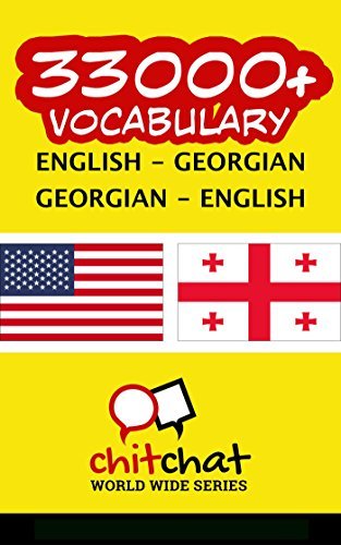 33000+ English - Georgian Georgian - English Vocabulary by Jerry Greer ...