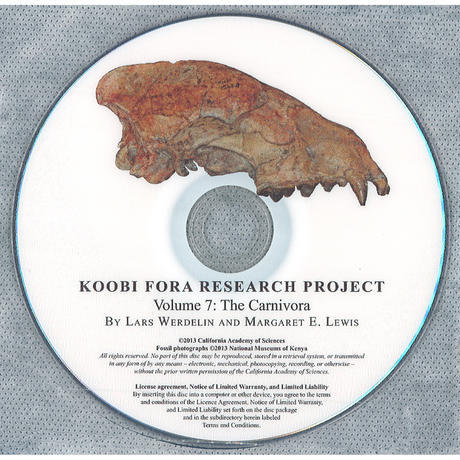 Koobi Fora Research Project: Volume 7: The Carnivora by Lars Werdelin ...