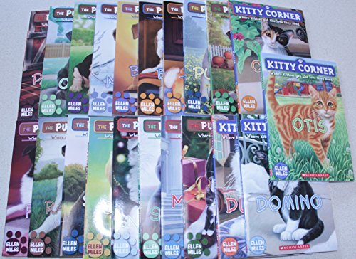 Puppy Place Kitty Corner 21 Book Collection Series by Ellen Miles ...