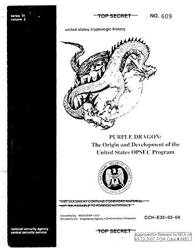 Purple Dragon : The Origin and Development of the United States OPSEC ...