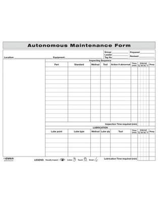Autonomous Maintenance Form by Enna | Goodreads