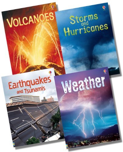 Usborne Beginners Natural Disaster Collection 4 Book Box Set by Emily ...