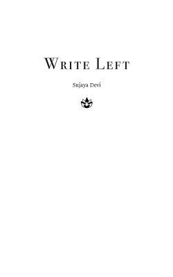 Write Left by Sujaya Devi | Goodreads