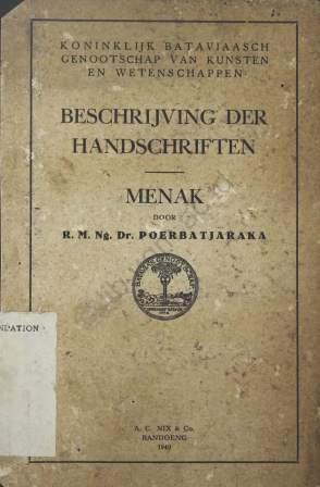 Menak by R.M.Ng. Poerbatjaraka | Goodreads