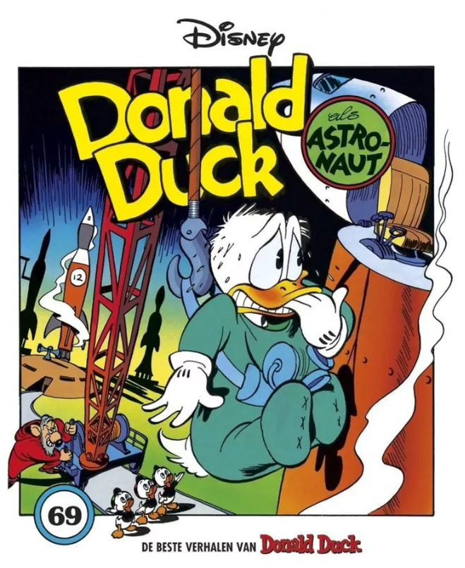 Donald Duck Astronaut