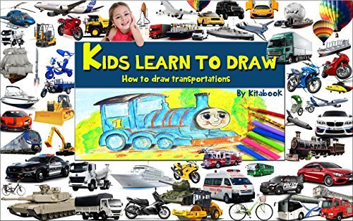 How to draw vehicles for kids: How to draw cars, ships, tanks ...
