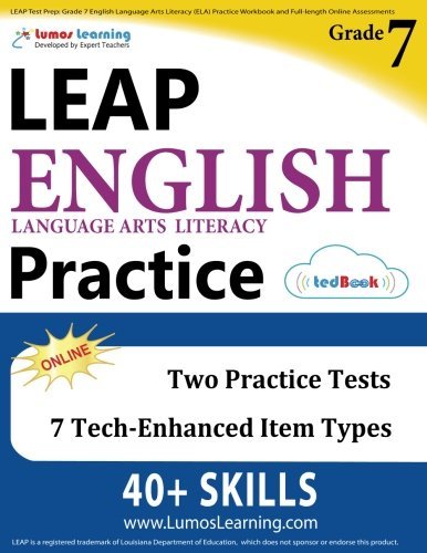 LEAP Test Prep: Grade 7 English Language Arts Literacy (ELA) Practice ...