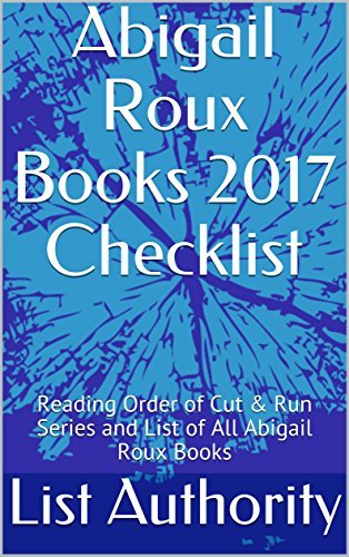 Abigail Roux Books 2017 Checklist: Reading Order of Cut & Run Series ...