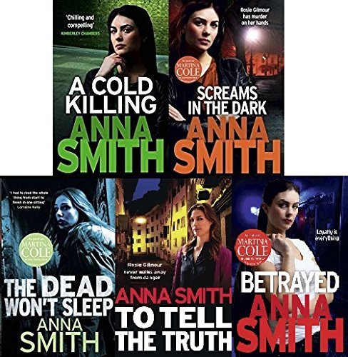 Anna Smith 5 Book set Rosie Gilmour Series collection A Cold Killing ...