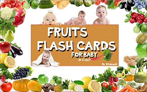 Fruits flashcards for kindergarten: 50 fruits flashcards, standard ...