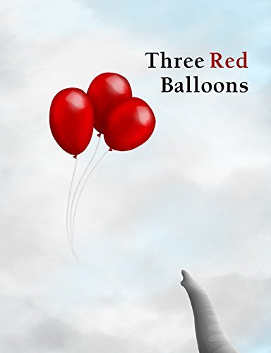 Wordless picture book - Three Red Balloons, a children's story book ...