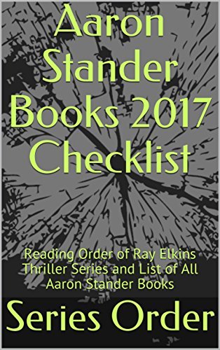 Aaron Stander Books 2017 Checklist: Reading Order of Ray Elkins ...